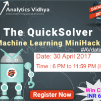 Winners solutions & approach: The QuickSolver MiniHack,DataFest 2017