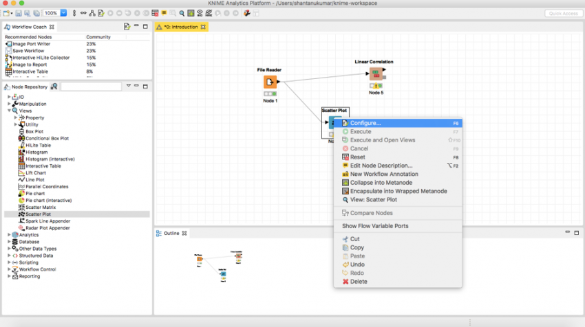 KNIME | Building A Machine Learning Model Using KNIME