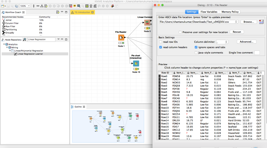 KNIME | Building A Machine Learning Model Using KNIME