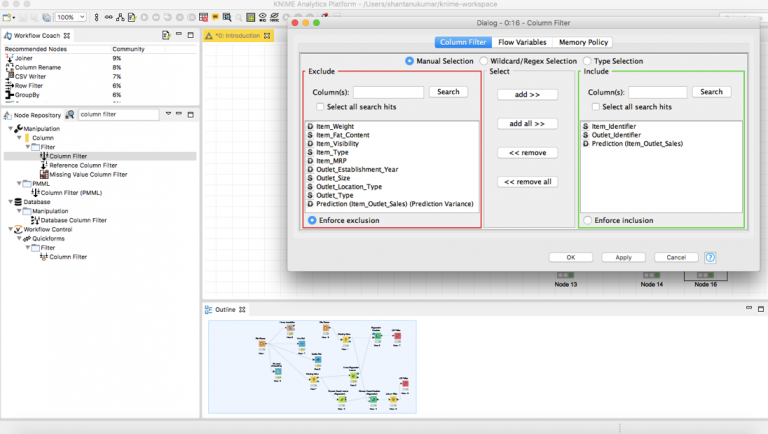 KNIME | Building A Machine Learning Model Using KNIME