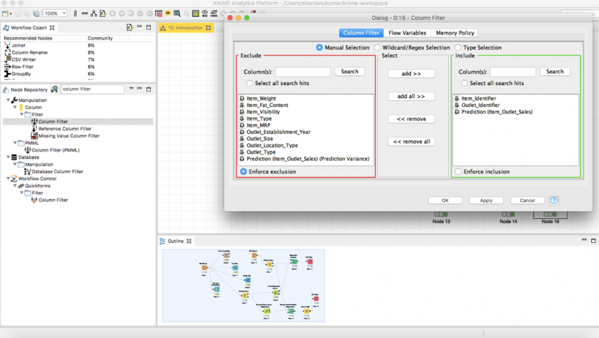 KNIME | Building A Machine Learning Model Using KNIME