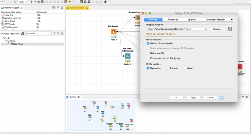 KNIME | Building A Machine Learning Model Using KNIME