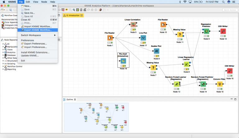 KNIME | Building A Machine Learning Model Using KNIME