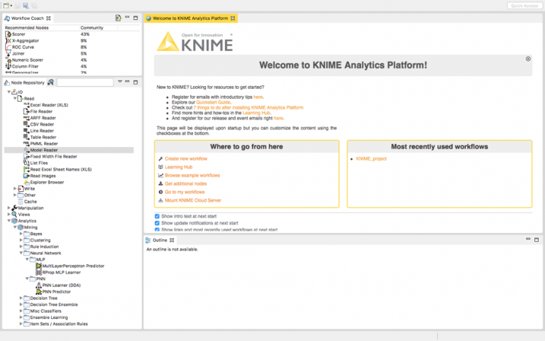 KNIME | Building A Machine Learning Model Using KNIME
