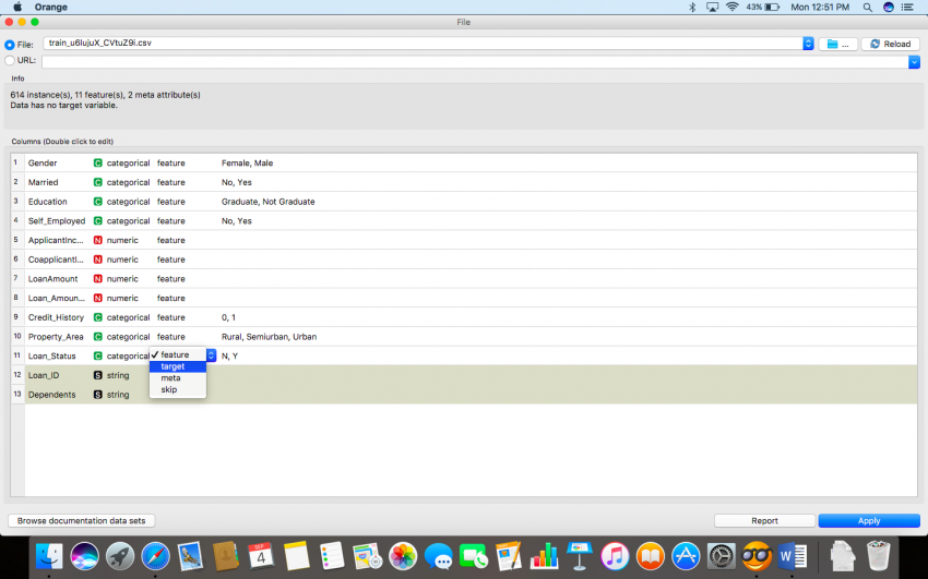 Building A Machine Learning Model Using Orange