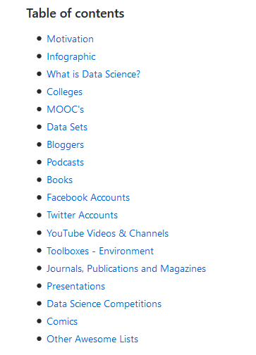 15 Data Science GitHub Repositories 2017