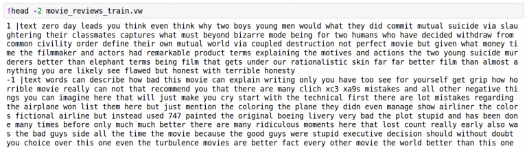 Text Classification Using Vowpal Wabbit|Online Learning Guide