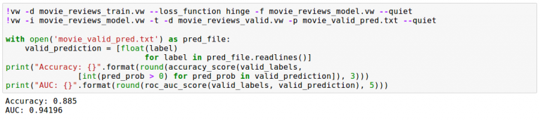Text Classification Using Vowpal Wabbit|Online Learning Guide