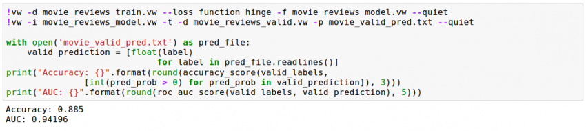 Text Classification Using Vowpal Wabbit|Online Learning Guide