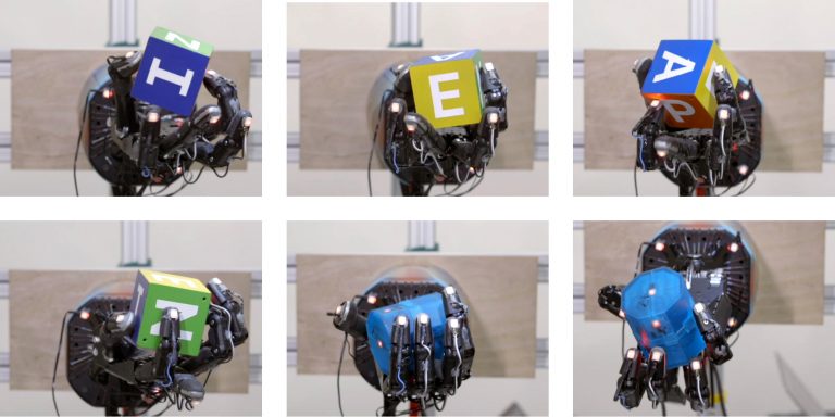 Dactyl - OpenAI's Robot Hand trained itself without any Human Learning ...