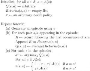 Reinforcement Learning: Monte Carlo in Reinforcement Learning