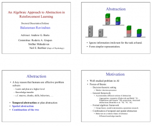 Reinforcement Learning with Professor Balaraman Ravindran
