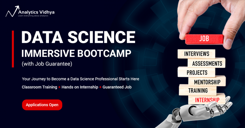 Data Science Immersive Bootcamp by Analytics Vidhya