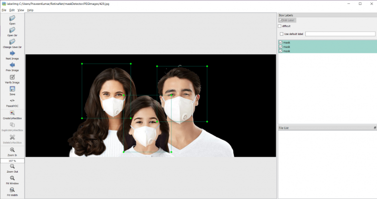 Build a Face Mask Detector using RetinaNet | With Python Code