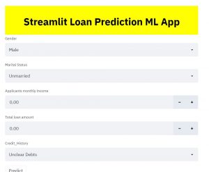 Model Deployment Using Streamlit | Deploy ML Models using Streamlit