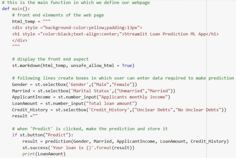 Model Deployment Using Streamlit | Deploy ML Models using Streamlit