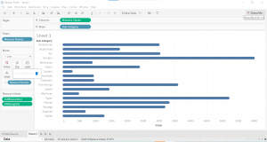 How To Create Bar in Bar Chart, Rounded Bar Chart in Tableau