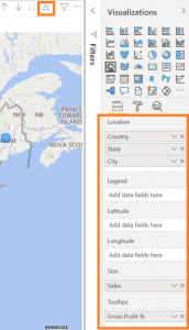 Power BI Maps | Map-Based Visualization in Power BI with Bing & ArcGIS