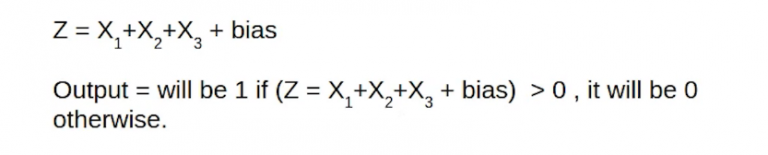 Understand Perceptron for the Binary Classifier Problem