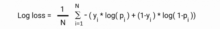 Binary Cross Entropy/Log Loss for Binary Classification