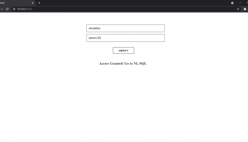 Dash Library | How to create login Page with Dash Library