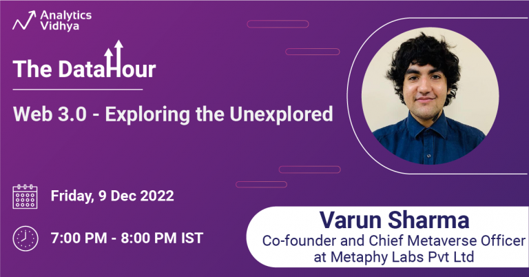 Join us for free for upcoming DataHour Sessions - Analytics Vidhya