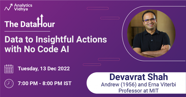 DataHour Sessions - Analytics Vidhya