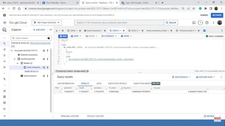 Introduction to BigQuery ML - Analytics Vidhya