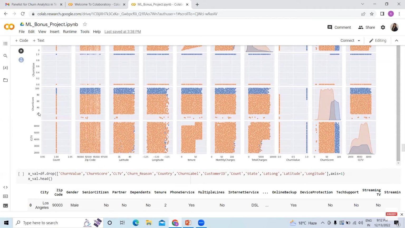 Churn Analytics in Telecommunications Company