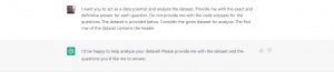 How to Generate Data Analysis Using ChatGPT - Analytics Vidhya