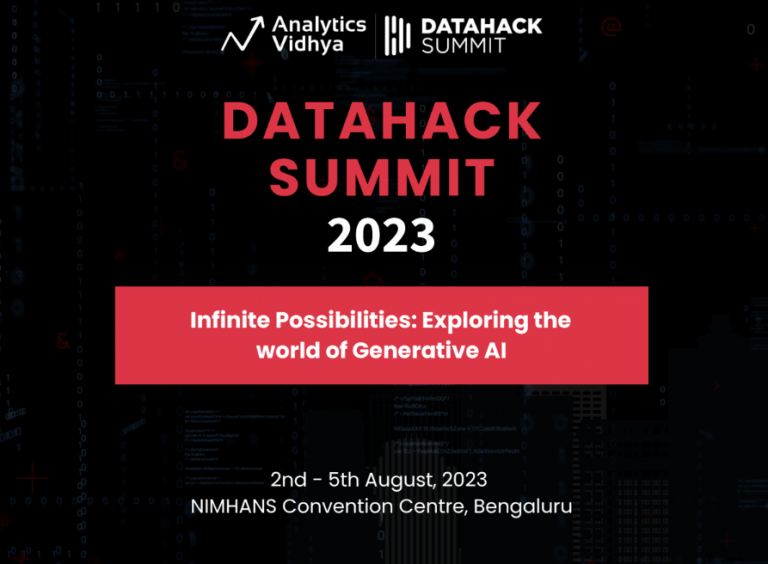 DataHack Summit 2023 Announcement!