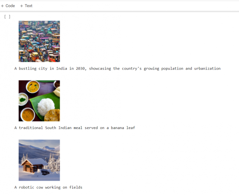 Generative AI in Deep Learning: Visual Storytelling from Text