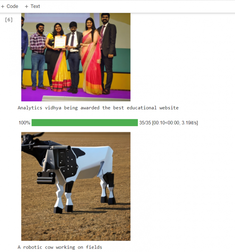 Generative AI in Deep Learning: Visual Storytelling from Text