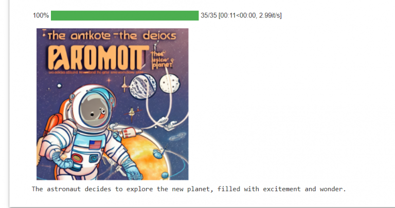 Generative AI in Deep Learning: Visual Storytelling from Text