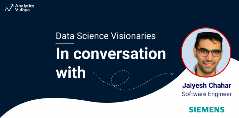 Jaiyesh Chahar's Journey in the Data Science Industry