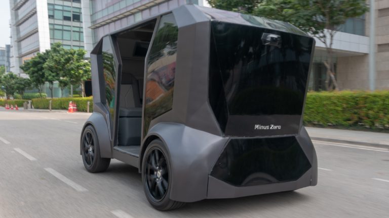 Minus Zero's zPod - India's First AI-Driven Autonomous Vehicle
