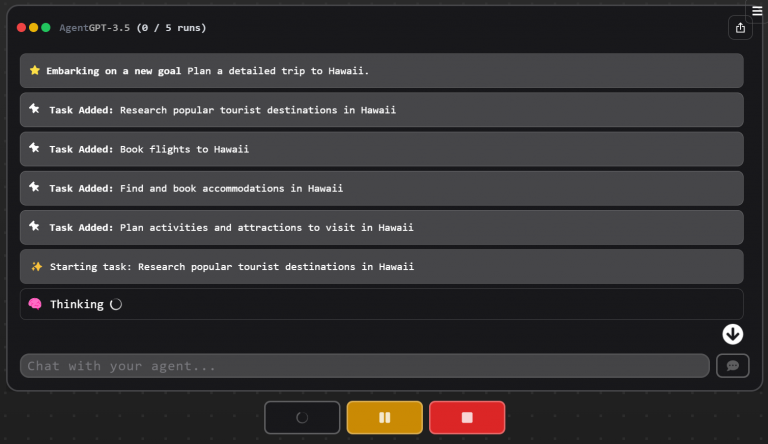 AgentGPT: Generative AI Tool to Create Chatbots & Automate Work