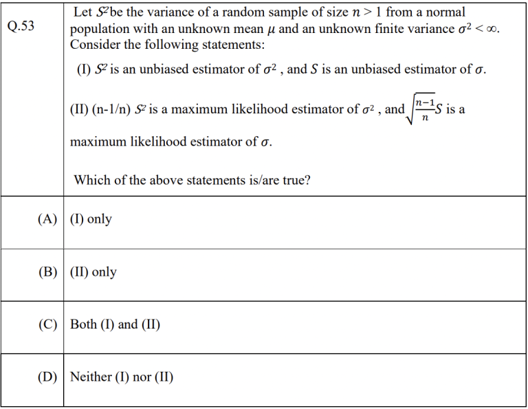 Checkout the Sample Question Paper for GATE DA 2025 - Analytics Vidhya