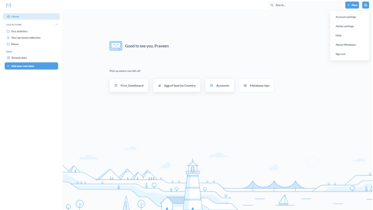 Open-Source BI Tool Metabase for Data Visualization and Analytics