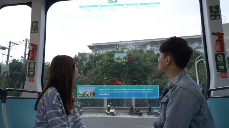 AR Interactive Vehicle Display Enhances Sightseeing | CES 2025