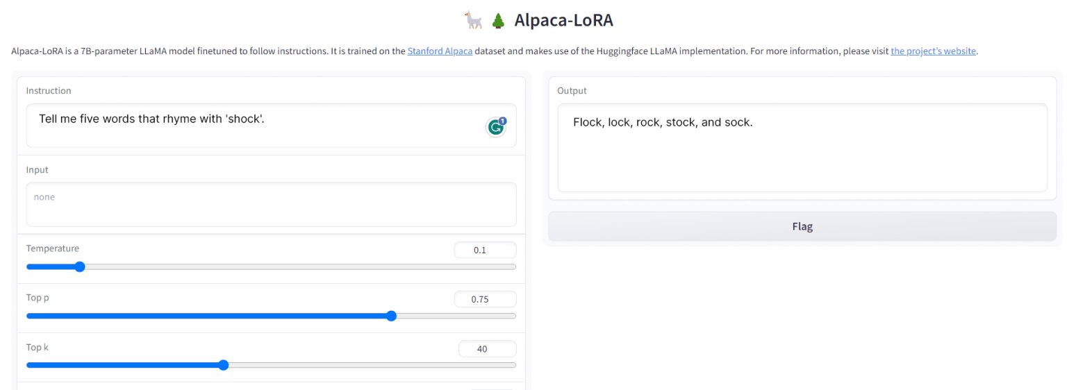 Here is the Process of Executing Alpaca-LoRA on Your Device.