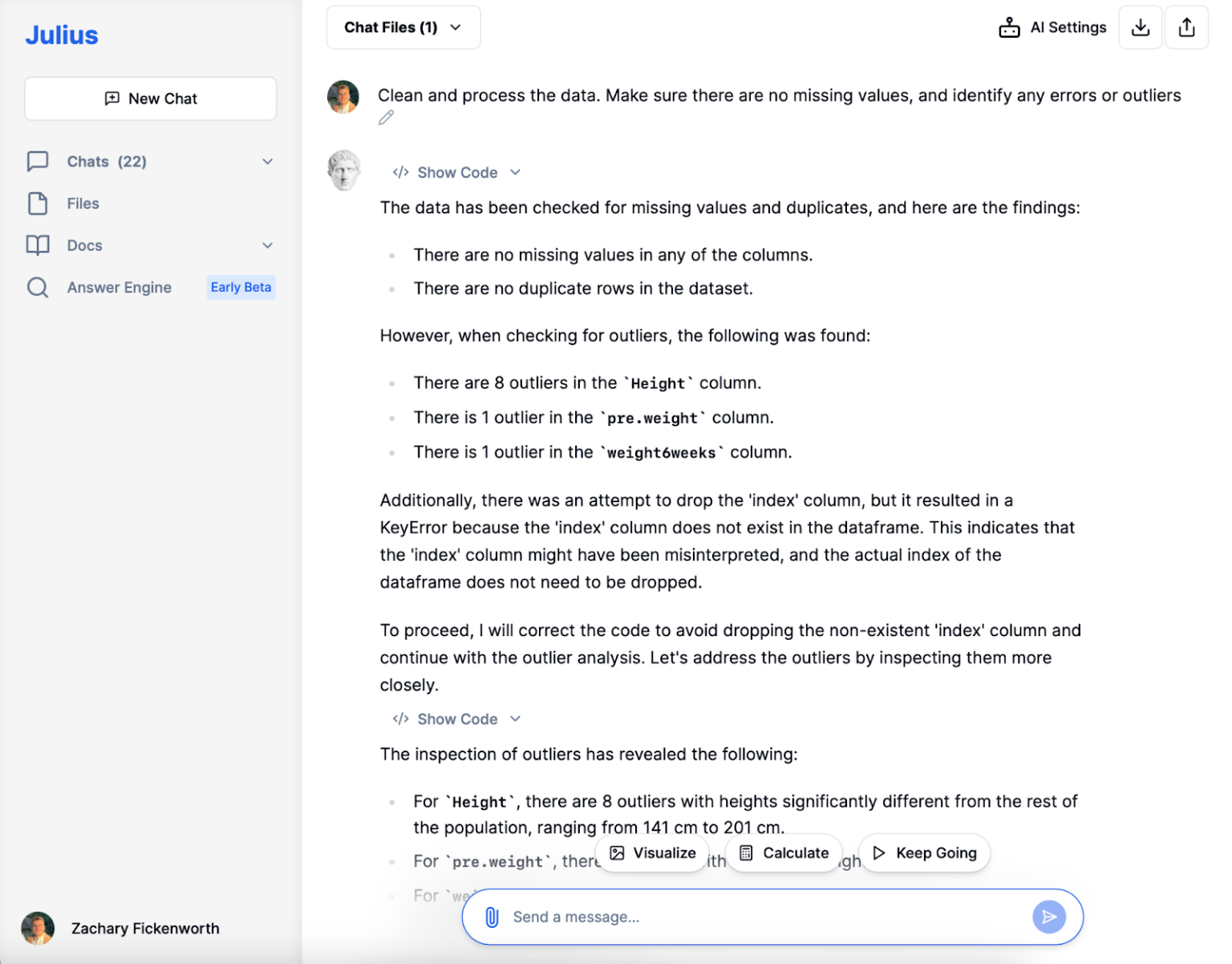 Guide to Academic Data Analysis With Julius AI