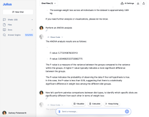 Guide to Academic Data Analysis With Julius AI