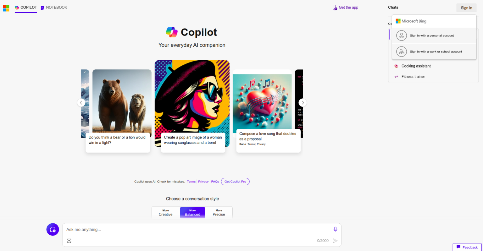 Generate and Edit DALL-E 3 Images using the Copilot