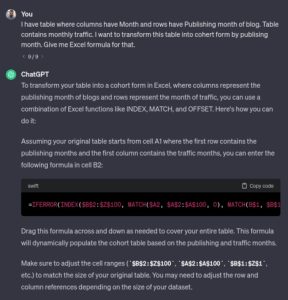 How to Use ChatGPT For Excel ? | Analytics Vidhya