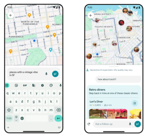 Google Maps Explores New Frontiers with Generative AI Features