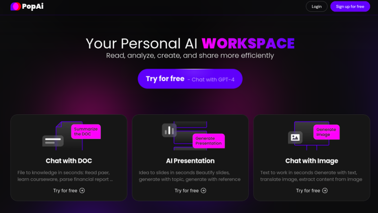 What is PopAI and How you Can Chat with Images and Pdfs?