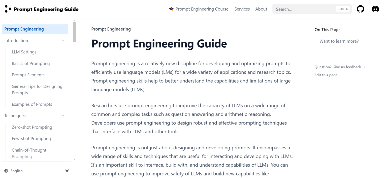 Top 7 Free Prompt Engineering Courses and Resources
