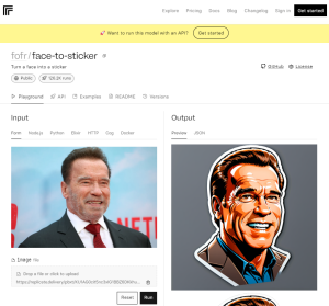 Convert Images into Stickers Using Replicate