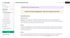 Craft your Business Plan in Just a Click with Venturekit